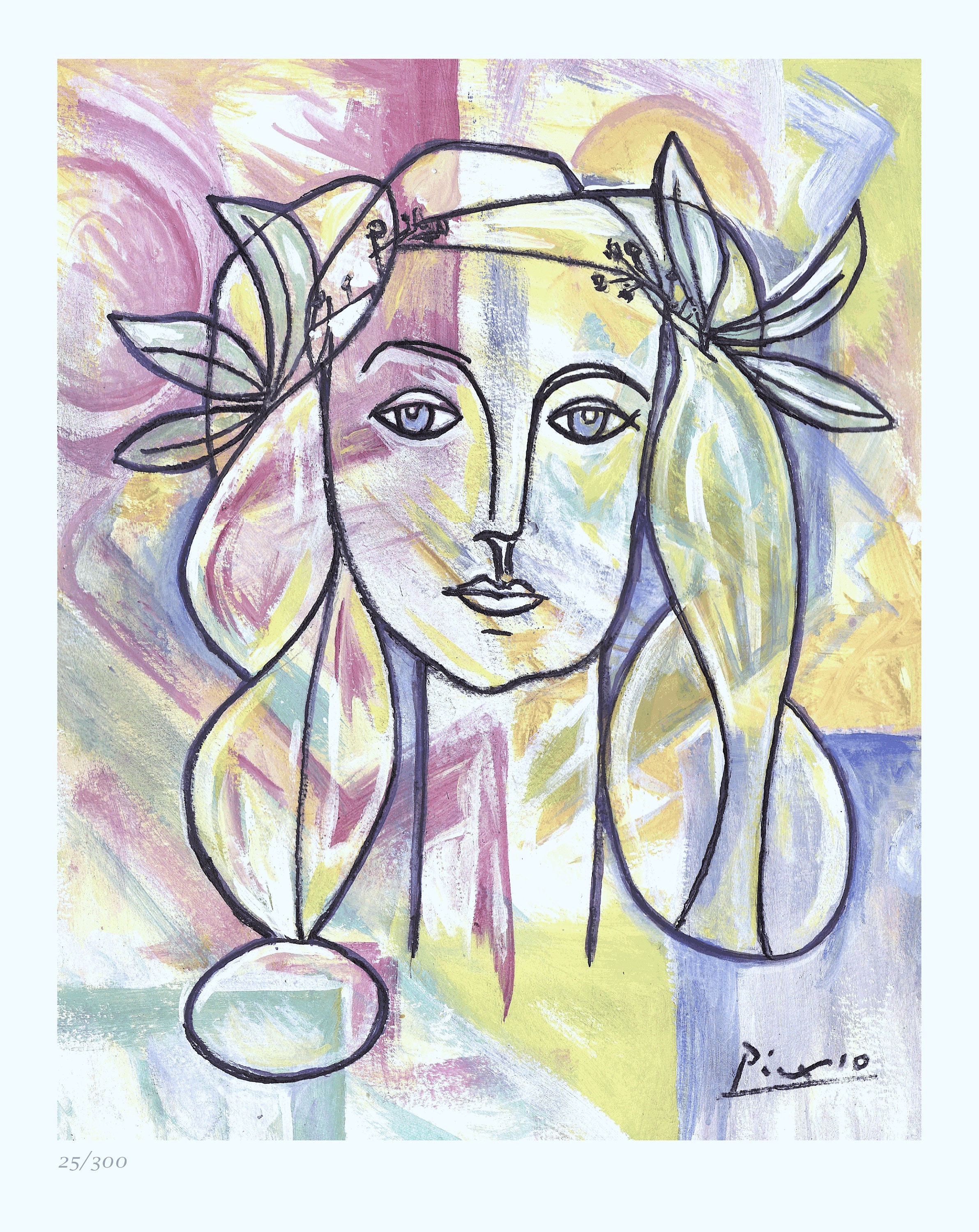 Pablo Picasso “war And Peace” Signed And Hand Numbered Limited Edition