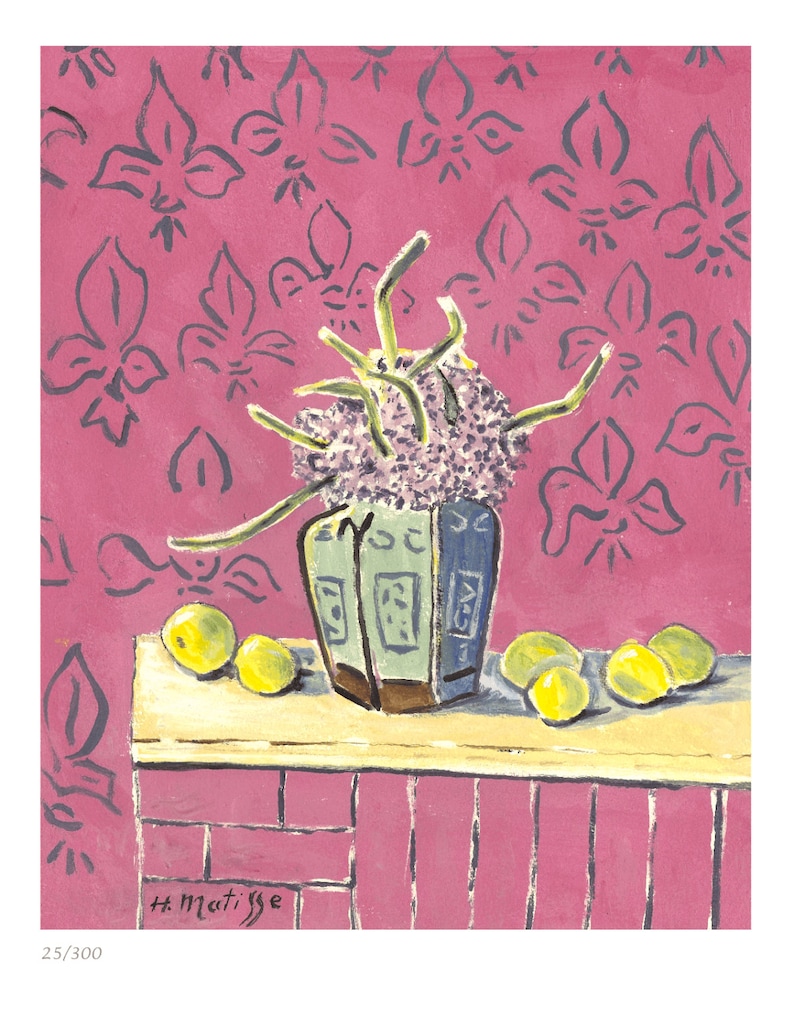 Henri Matisse “still Life With Lemons” Signed & Hand-numbered Limited ...