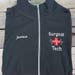 Surgical Tech Nurse Jacket Black Ladies Lightweight Fleece Full Zip ...