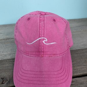 Wave Baseball Hatpigment Dyedunstructured-womens Hat-lots of Colors ...