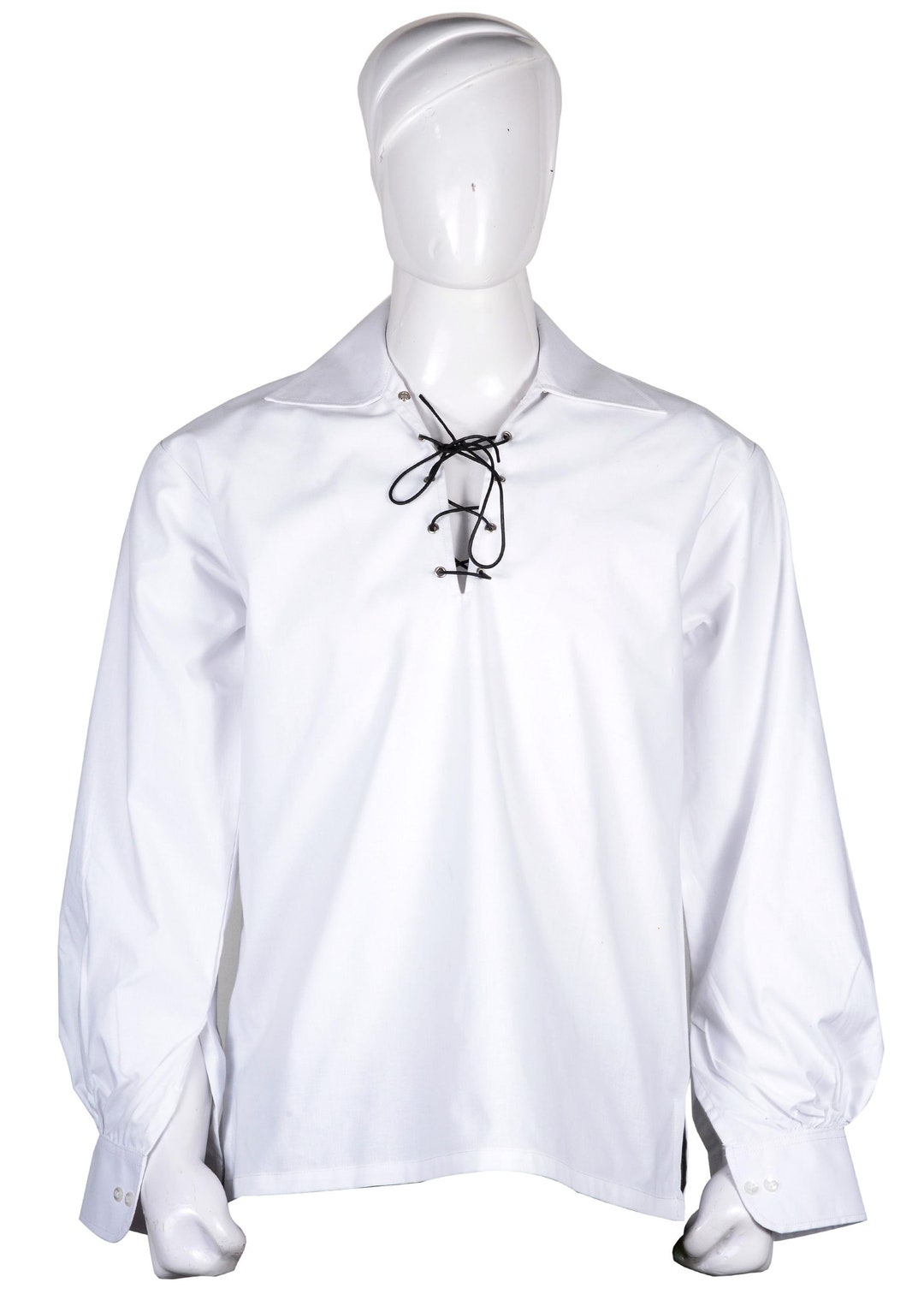 Ghillie Shirt, Authentic Scottish Kilt Shirt, Comfortable Cotton Long ...