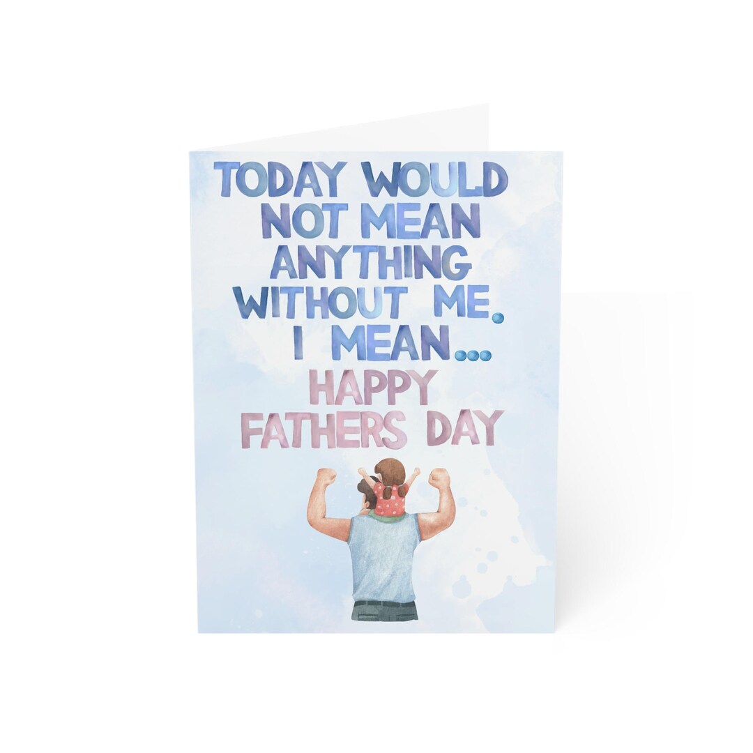 Funny Fathers Day Card | Cute and Quirky Dad Card - Etsy
