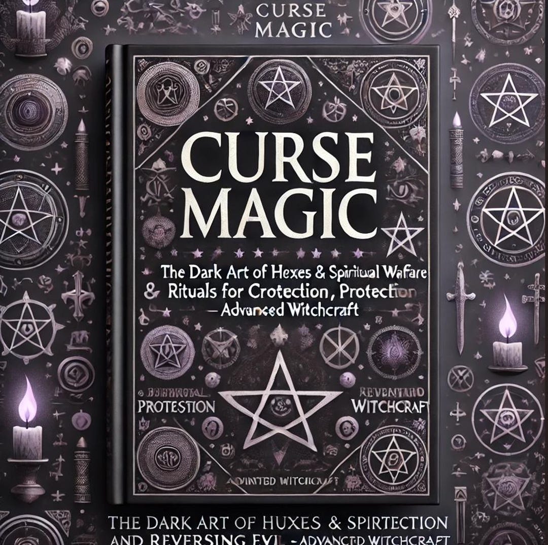 Curse Magic: the Dark Art of Hexes, Spells & Spiritual Warfare ...