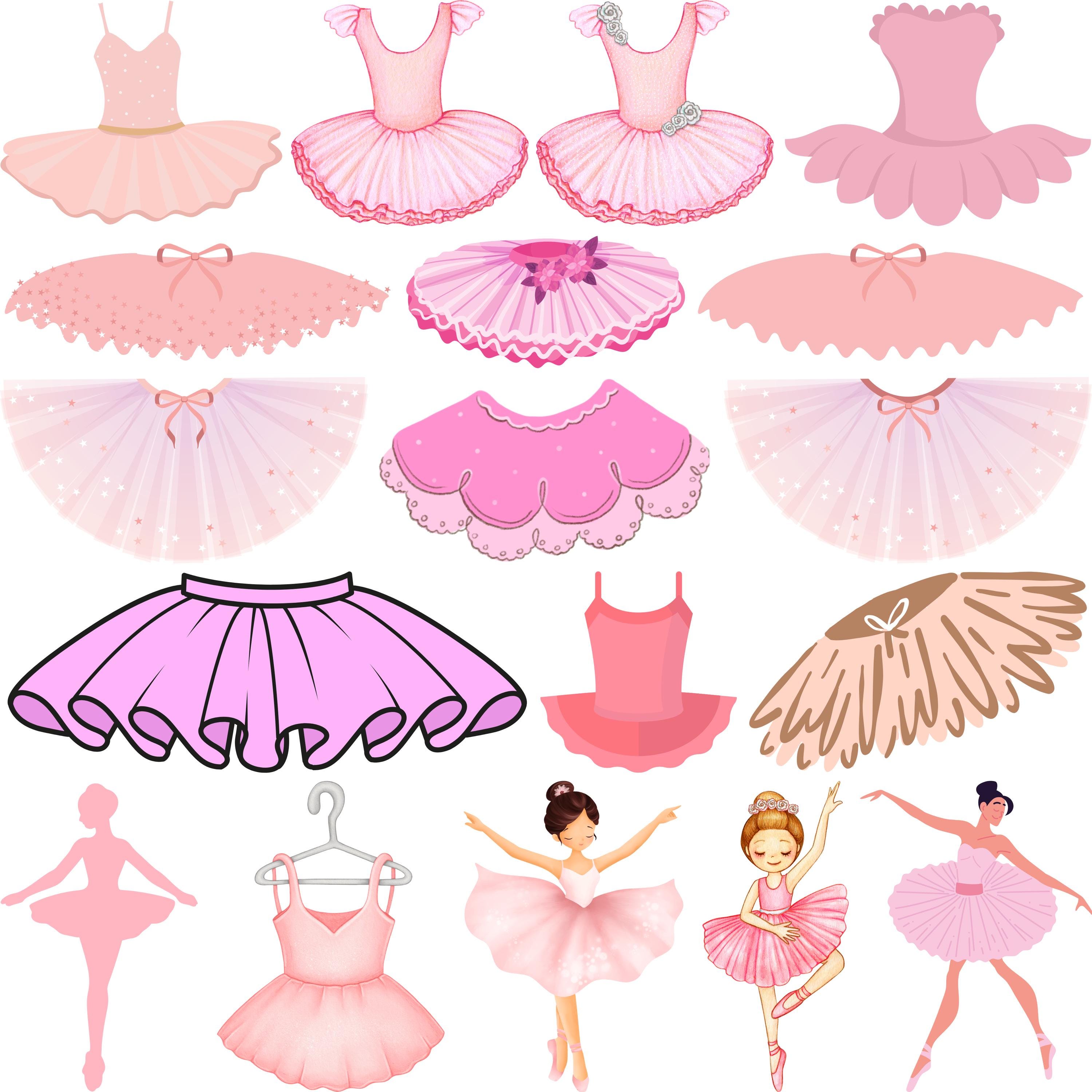 Tutu Svg Bundle, Ballet Tutu Decal, Tutu Skirt Cut Files, Dance Skirt ...