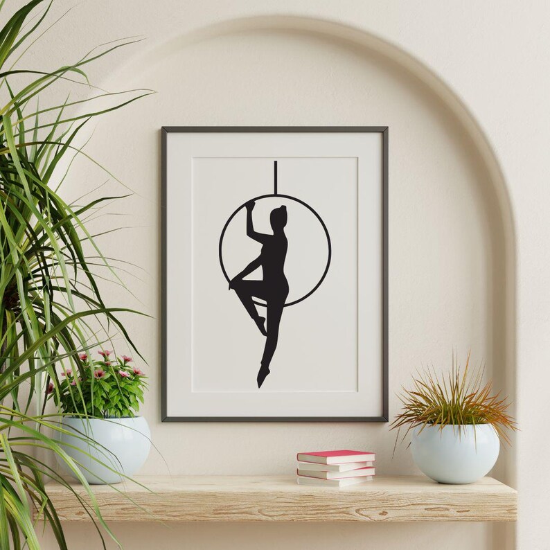 Aerialist SVG Bundle, Aerial Hoop Ring Svg, Aerial Hoop Cut Files ...