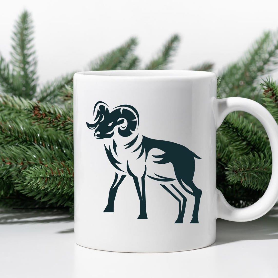 Ram Head SVG Bundle, Ram Face Svg, Ram Silhouette, Ram Cut Files for ...