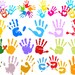 Handprint SVG Bundle, Handprint Clipart, Handprint SVG Cut Files for ...