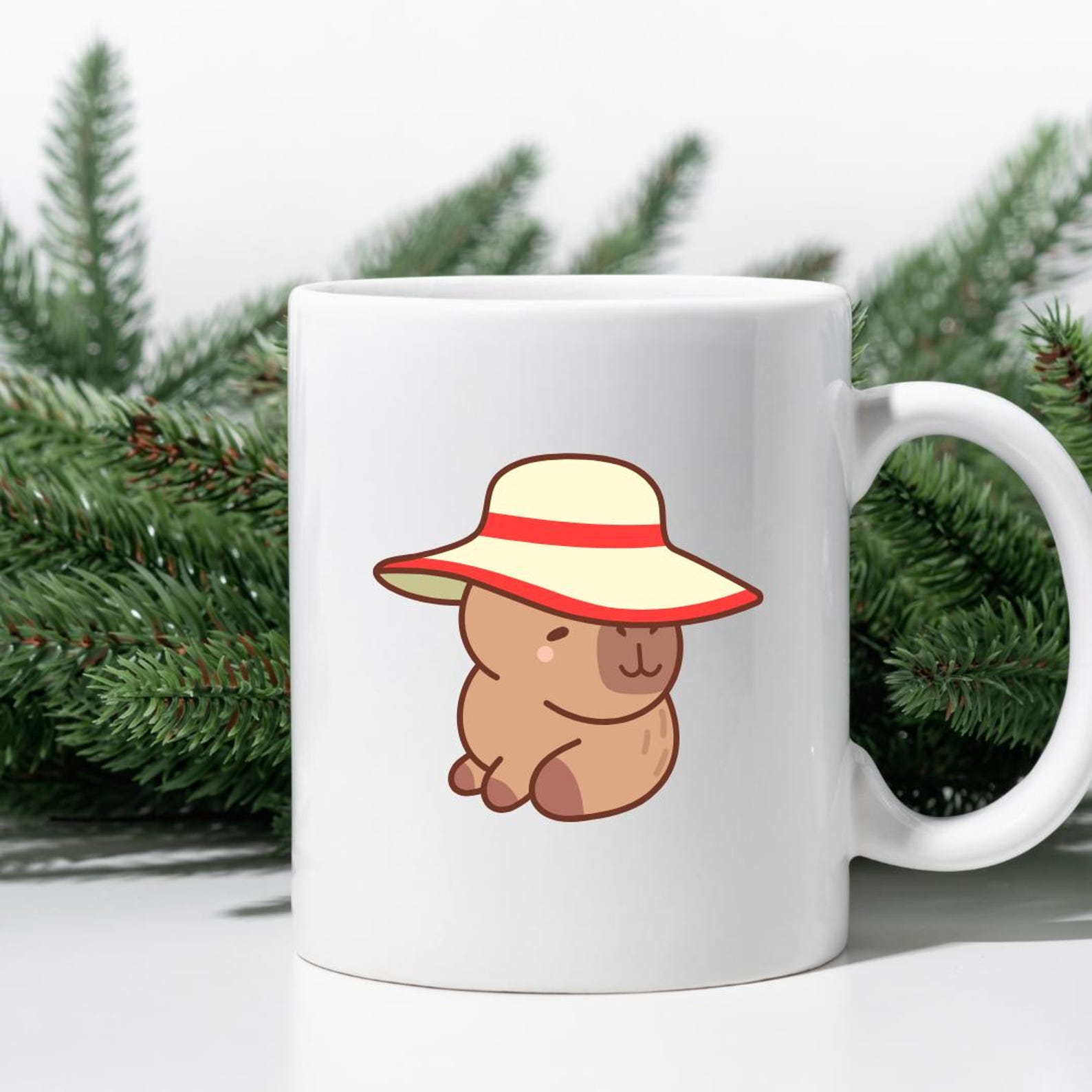 Cute Capybara PNG, Summer Capybara SVG Bundle, Anime Cartoon Digital ...