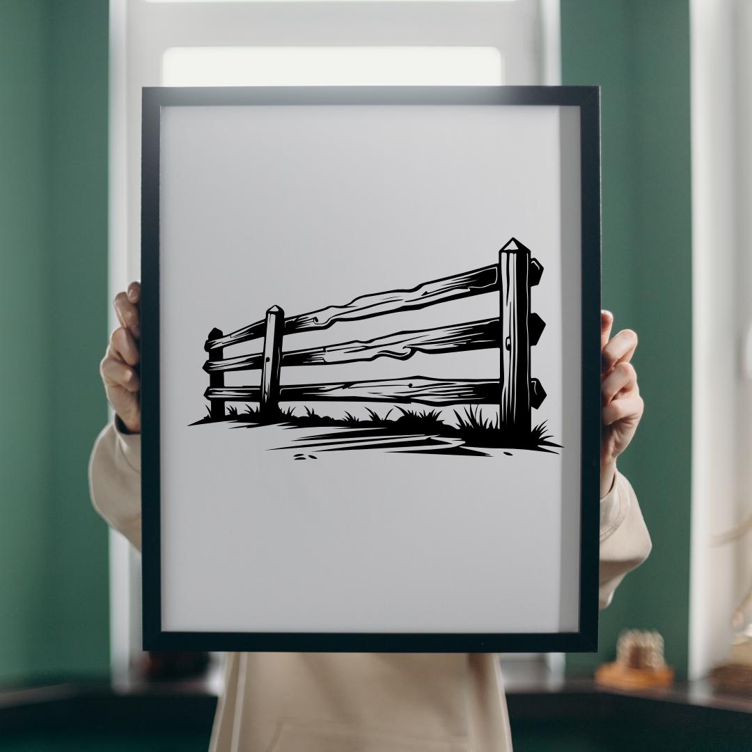 Fence SVG Bundle, Wooden Fence Svg, Fence Clipart, Fence SVG Cut Files ...