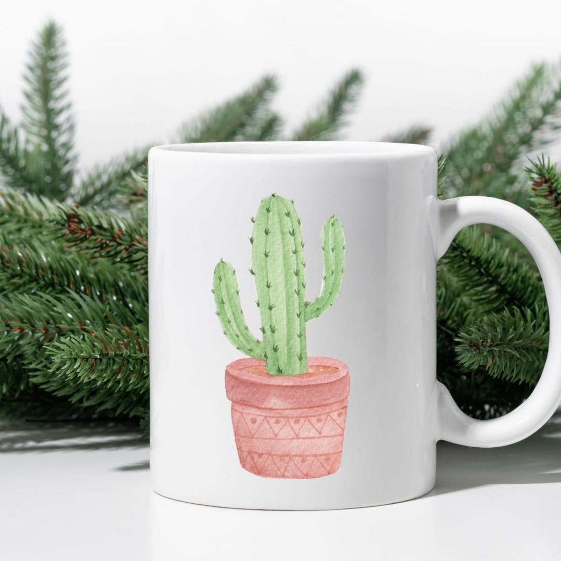 Cactus Svg Bundle, Cactus Svg Files for Cricut, Variegated Cactus ...
