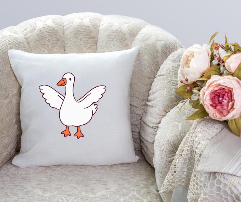 Goose Svg Bundle, Farm Animal Svg, Country Goose Svg, Geese Silhouette ...