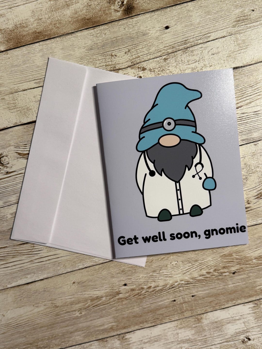 Funny Get Well Card – Doctor Gnome, Humorous Greeting - Etsy