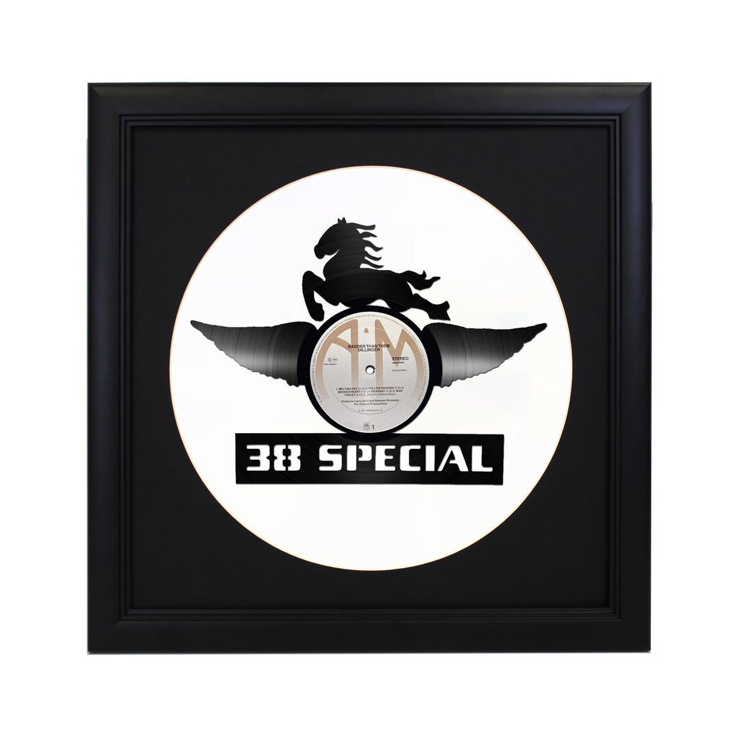 Rock N Roll .38 Special Die Cut Record - Classic Rock Memorabilia - Etsy