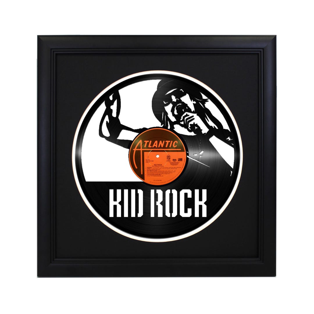 Custom Kid Rock Cut Record - Home Decor, Retro Album Decor, Wall Art ...