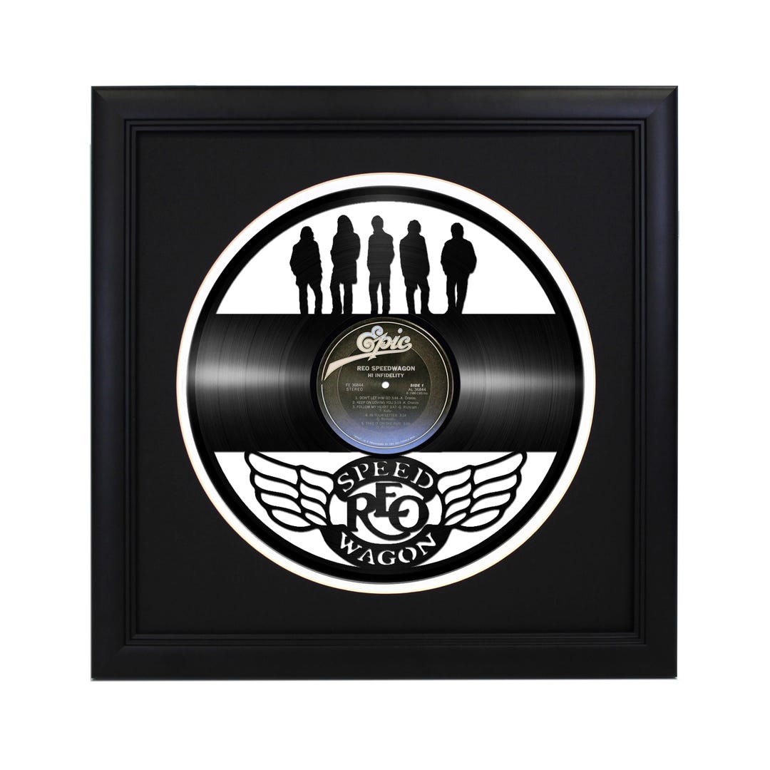 Custom REO Speedwagon Die Cut Record-home Decor Retro Album Decor Wall ...