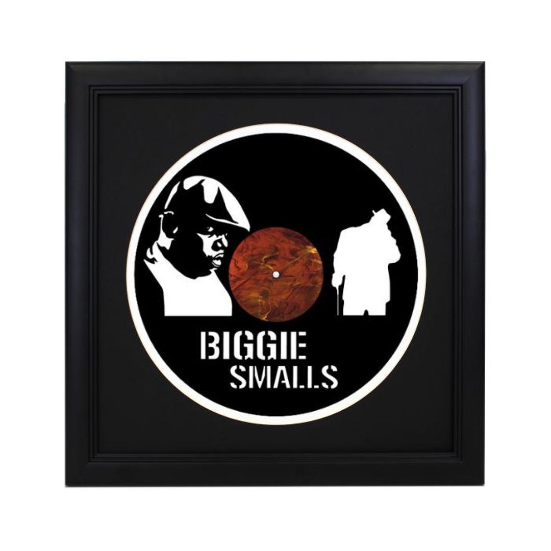 Custom Biggie Smalls Die Cut Record - Hip Hop, Home Decor, Retro Album ...