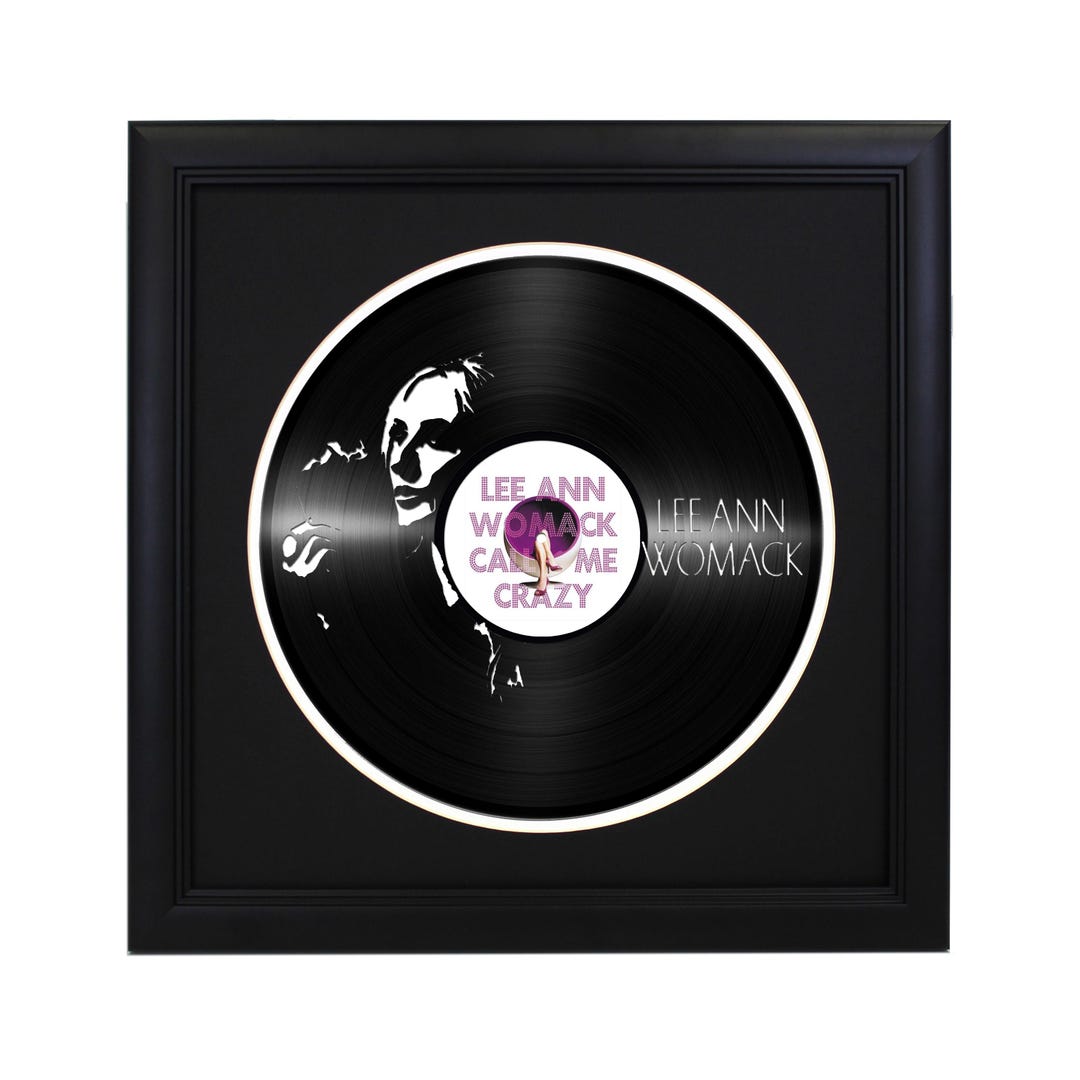 Custom Lee Ann Womack Cut Record - Home Decor, Retro Album Decor, Wall ...