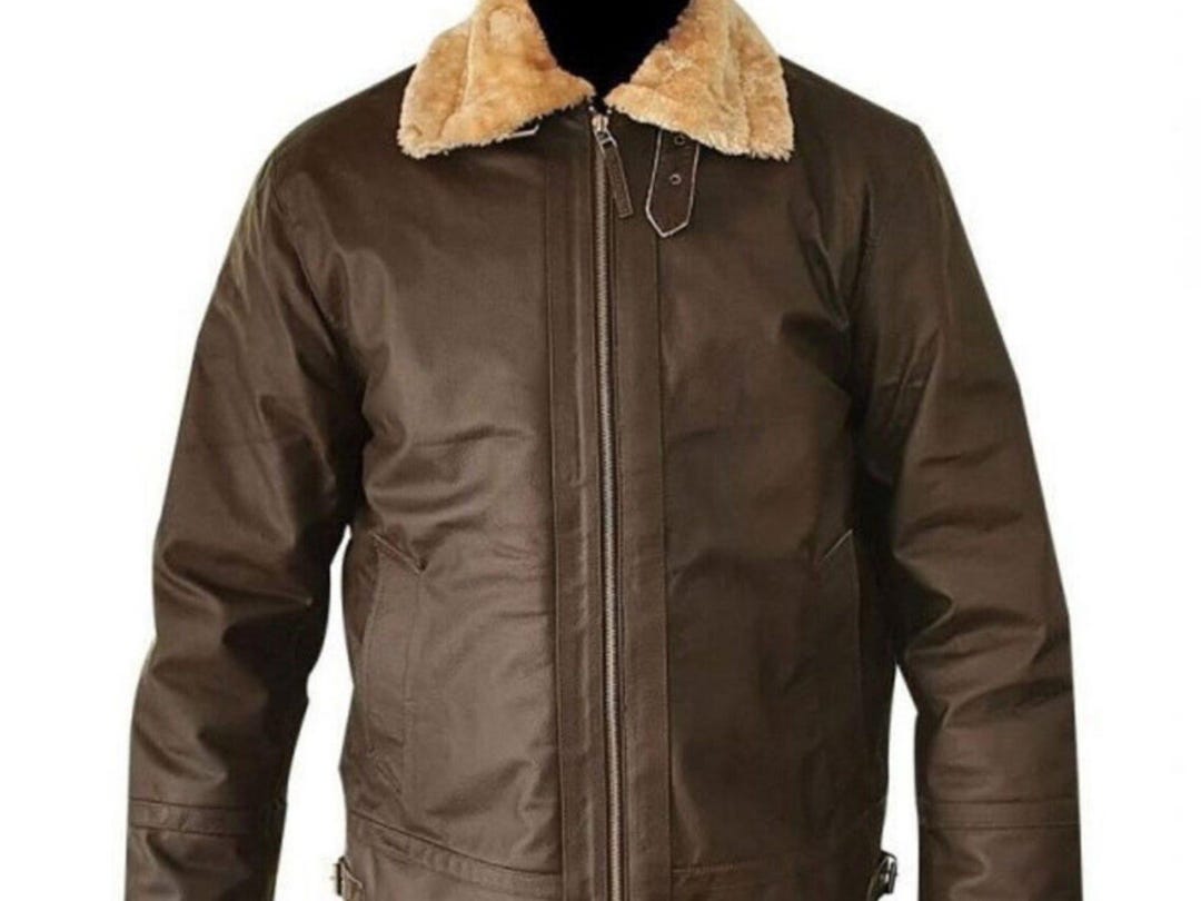 Handmade Men’s B3 Bomber Aviator Jacket – Tom Hardy Dunkirk RAF ...