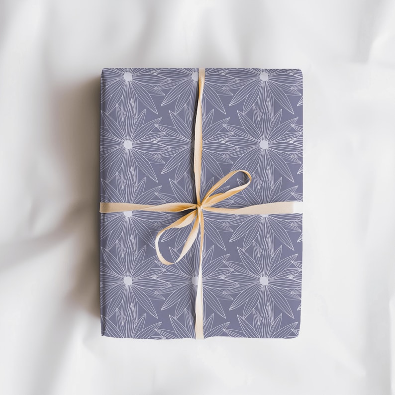 Gift Wrap Paper Mockup 2 Canva Template Wrapping Paper Mockup ...