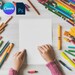 Coloring Page Mockup for Canva and Photoshop, Color Page Mockups ...