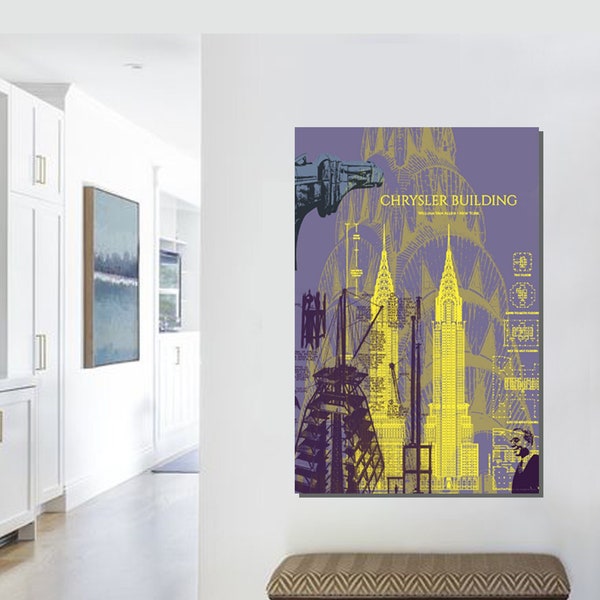 Buildings Pop Art - Etsy