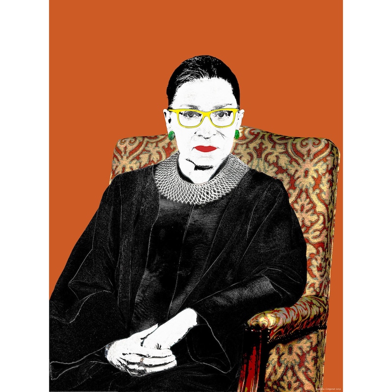 Ruth Bader Ginsburg Art - Etsy