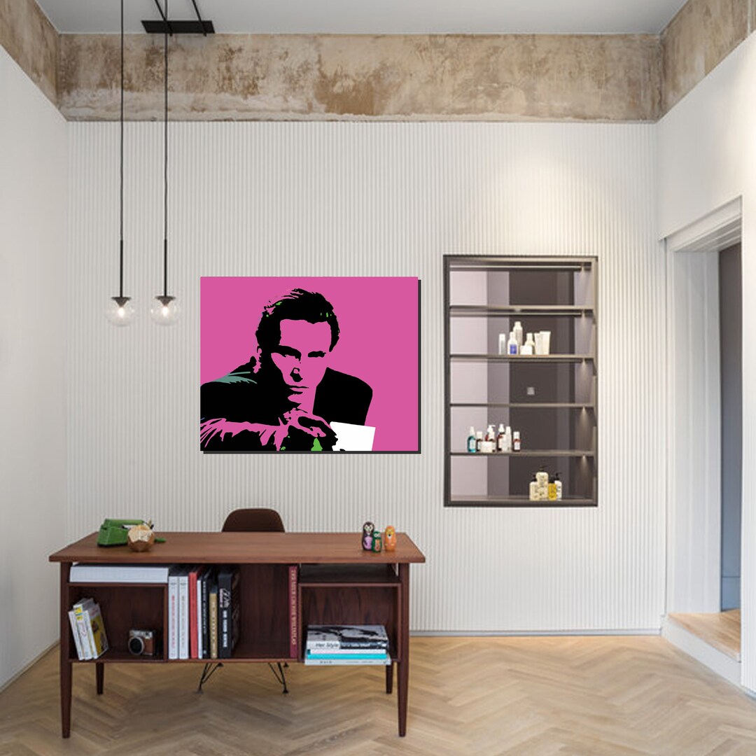American Psycho Pop Art Patrick Bateman - Etsy