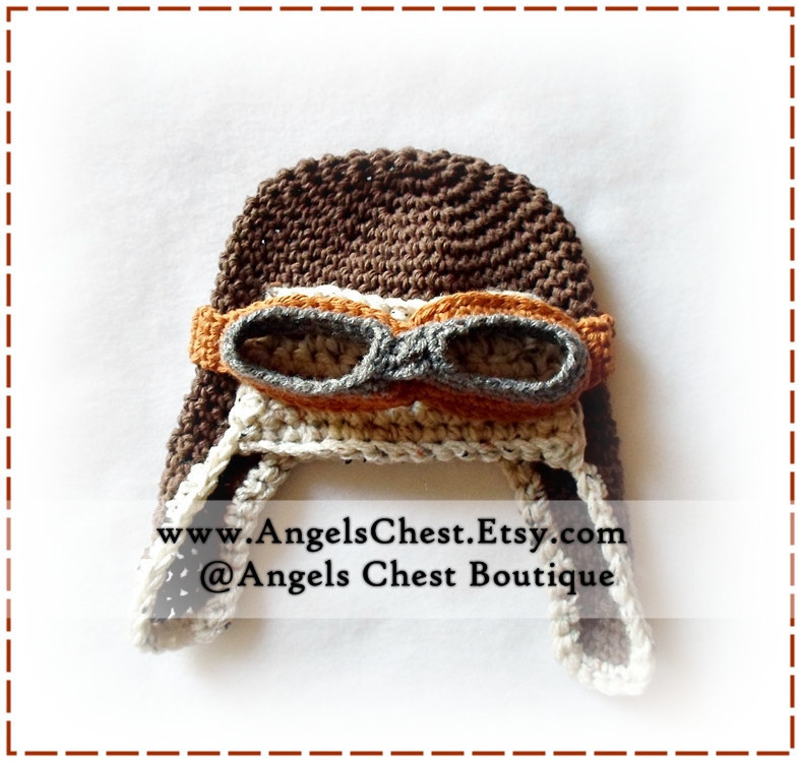 CROCHET PATTERN Aviator Pilot Hat PDF Pattern Sizes Newborn - Etsy