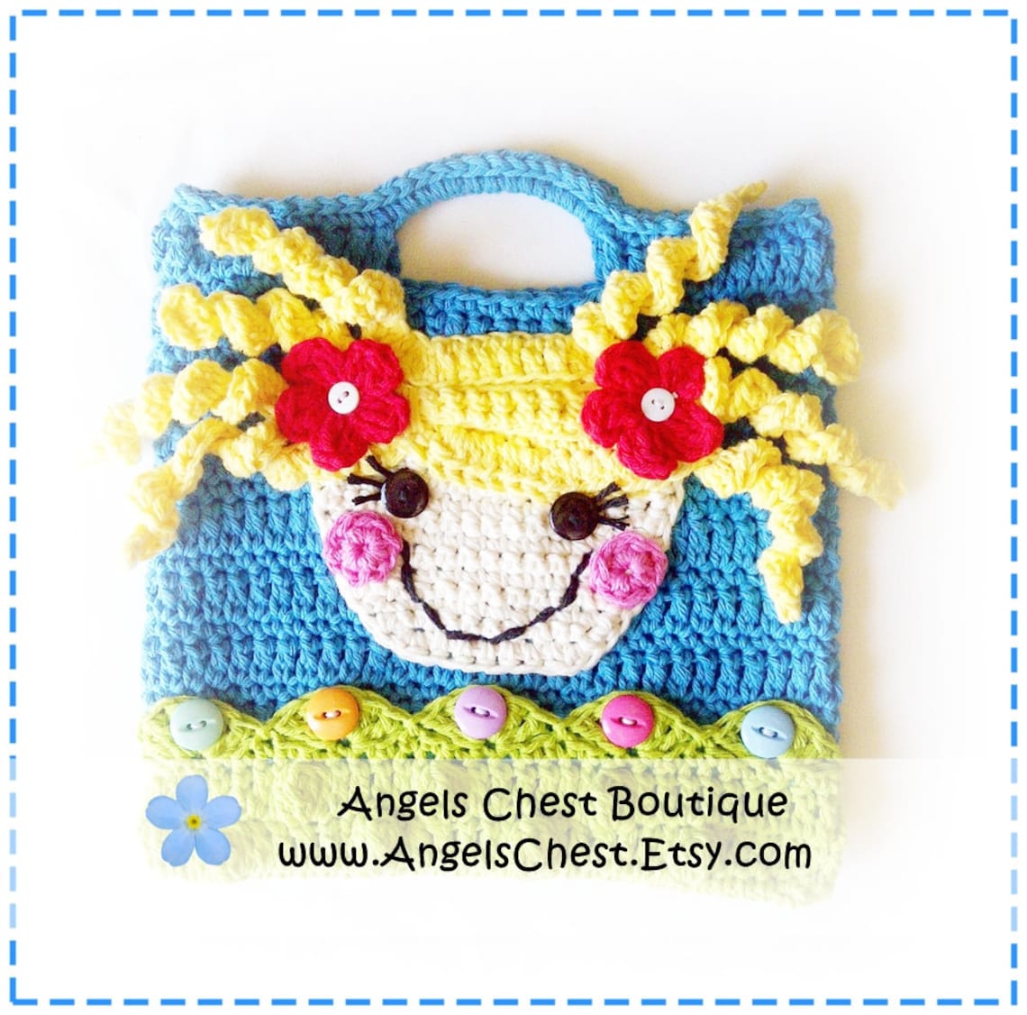 Lala Loopsy Lalaloopsy Doll Inspire Crochet Purse Bag Pattern | Etsy