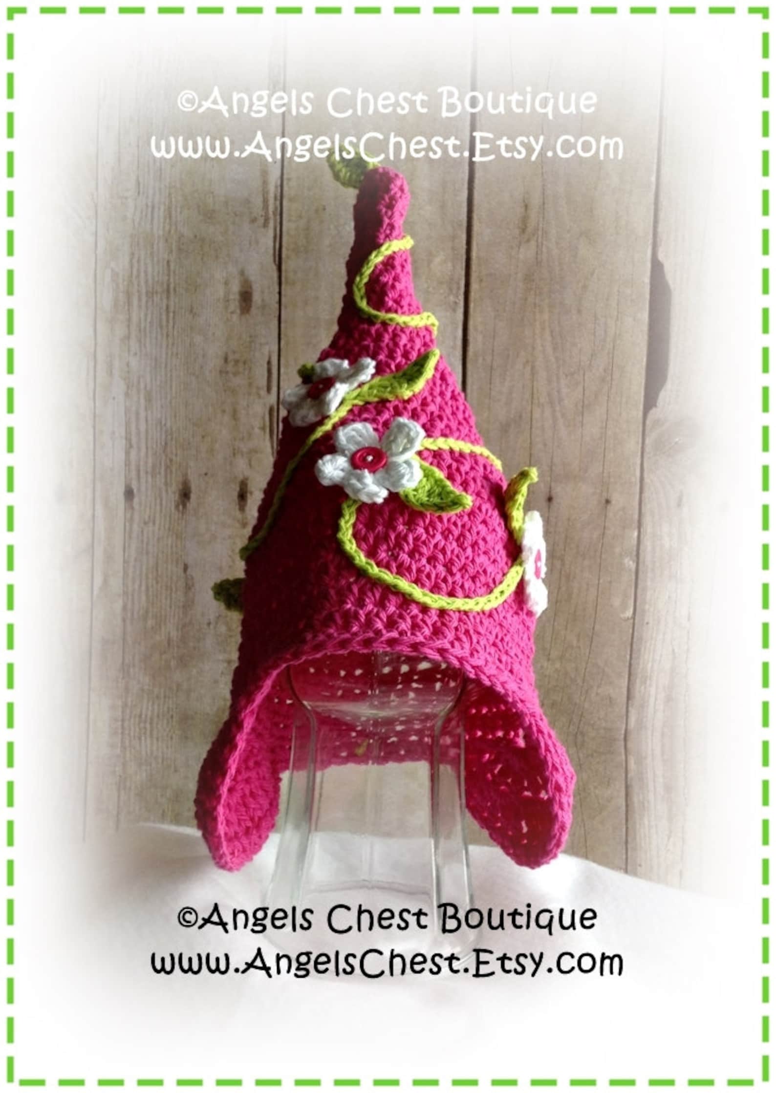 Crochet GARDEN GNOME Hat PDF Pattern Sizes Newborn to Adult - Etsy