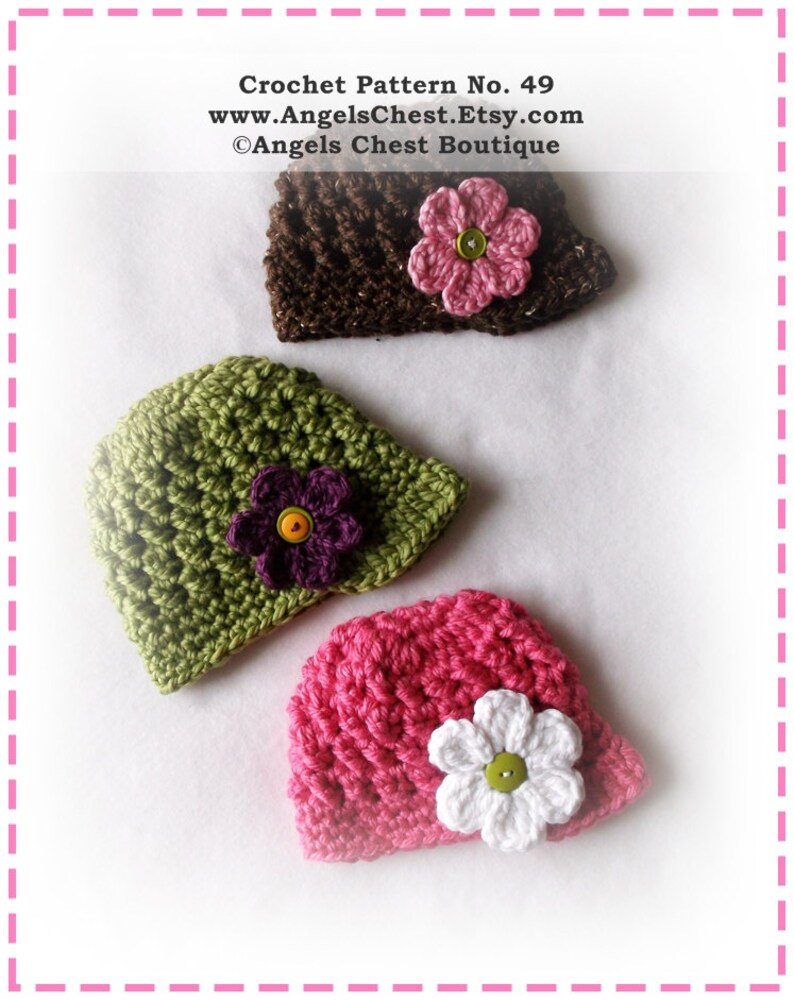 PDF Crochet Pattern Brimmed Newsboy Beanie Hat Sizes Newborn - Etsy PDF Crochet Pattern Brimmed Newsboy Beanie Hat Sizes Newborn - Etsy