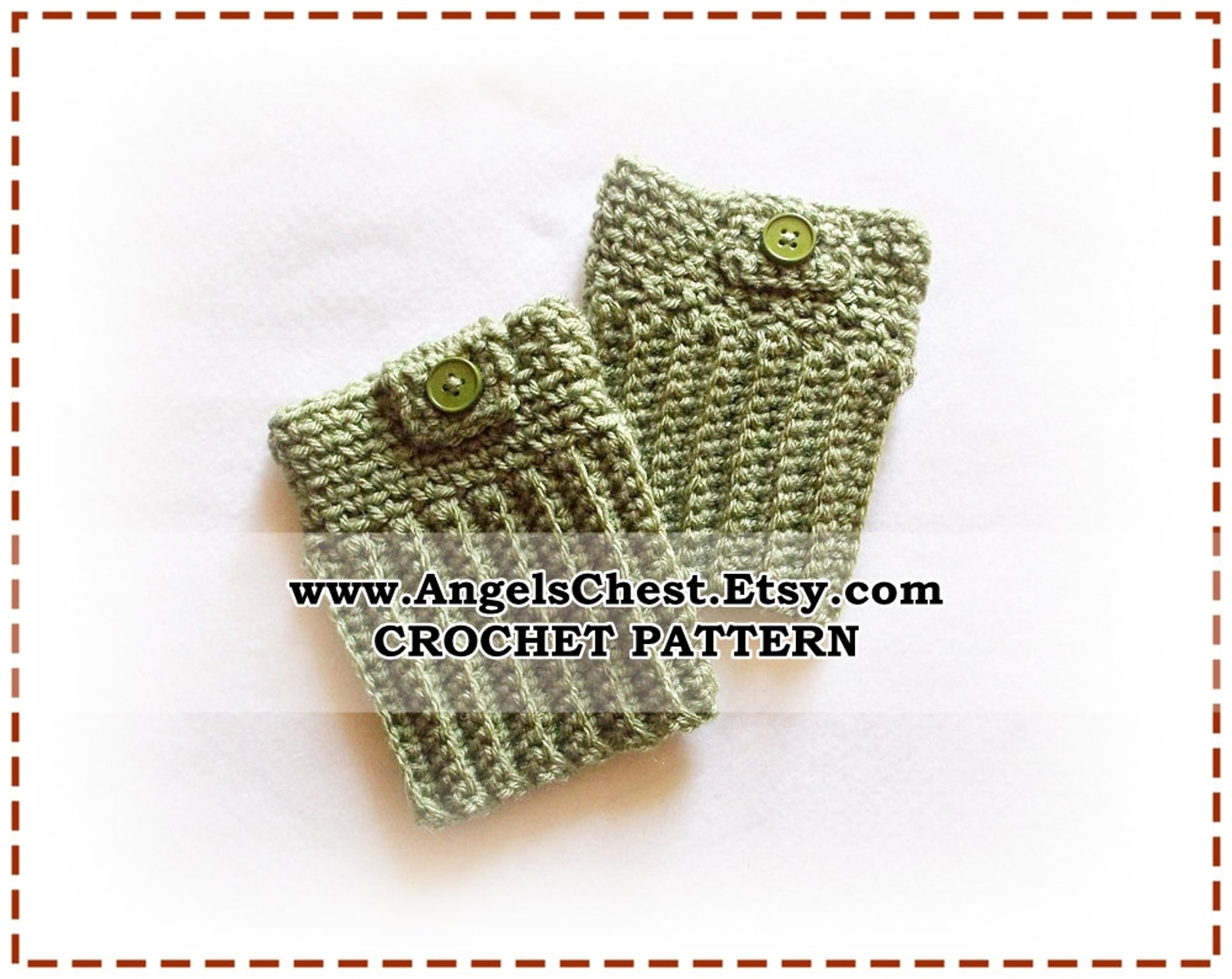 CROCHET PATTERN PDF Crocheted Boot Cuff Boot Covers Toddler to Adult ...