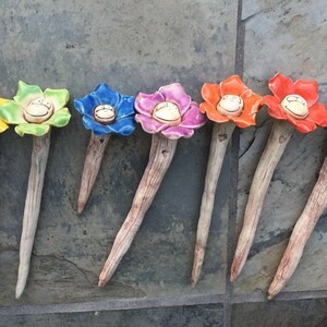 Planter Creep Medium Flower Handmade Stoneware - Etsy