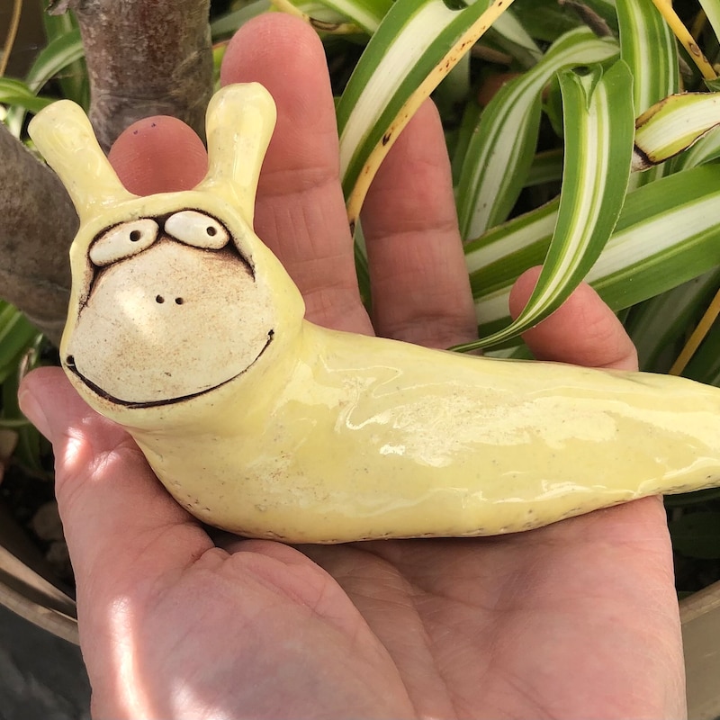 Clay Slug Sculpture - Etsy
