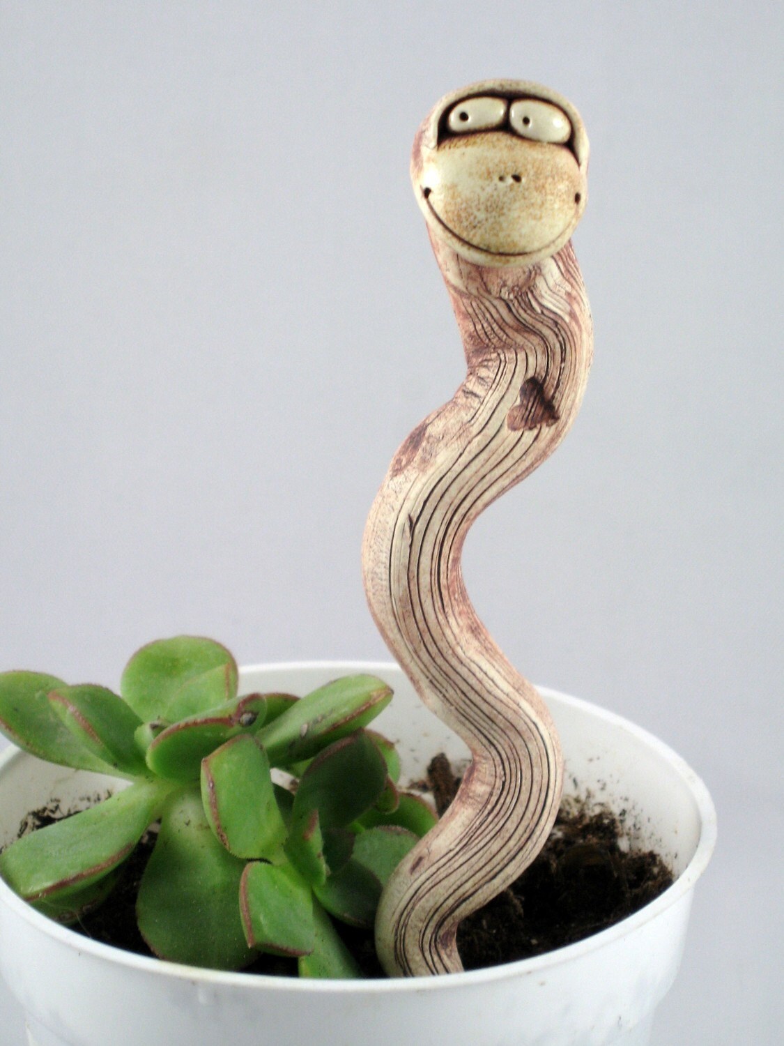 2 Planter Creeps Medium Handmade Stoneware - Etsy