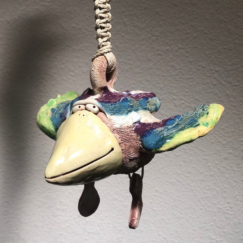 Funky Bird Wall Hanging - Etsy