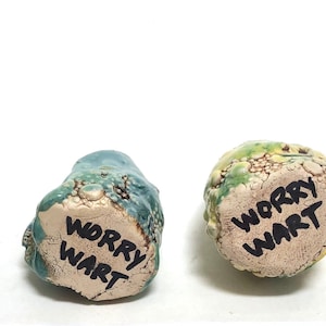 Worry Wart (stone) Handmade Stoneware - Etsy