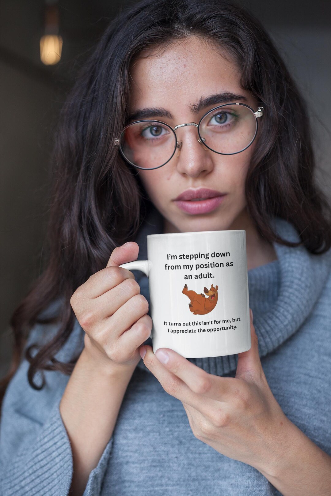 Official Resignation From Adulthood Mug – Funny Sarcastic Coffee Cup ...