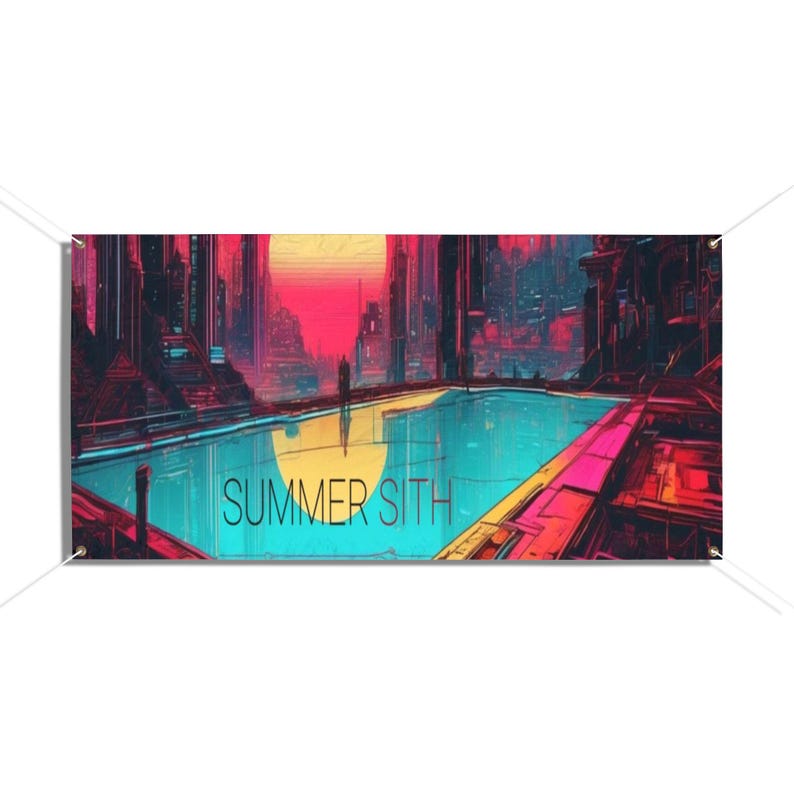 Vinyl Banners, Summer Sith Album Cover, Banner Sign, Outdoor Banner ...