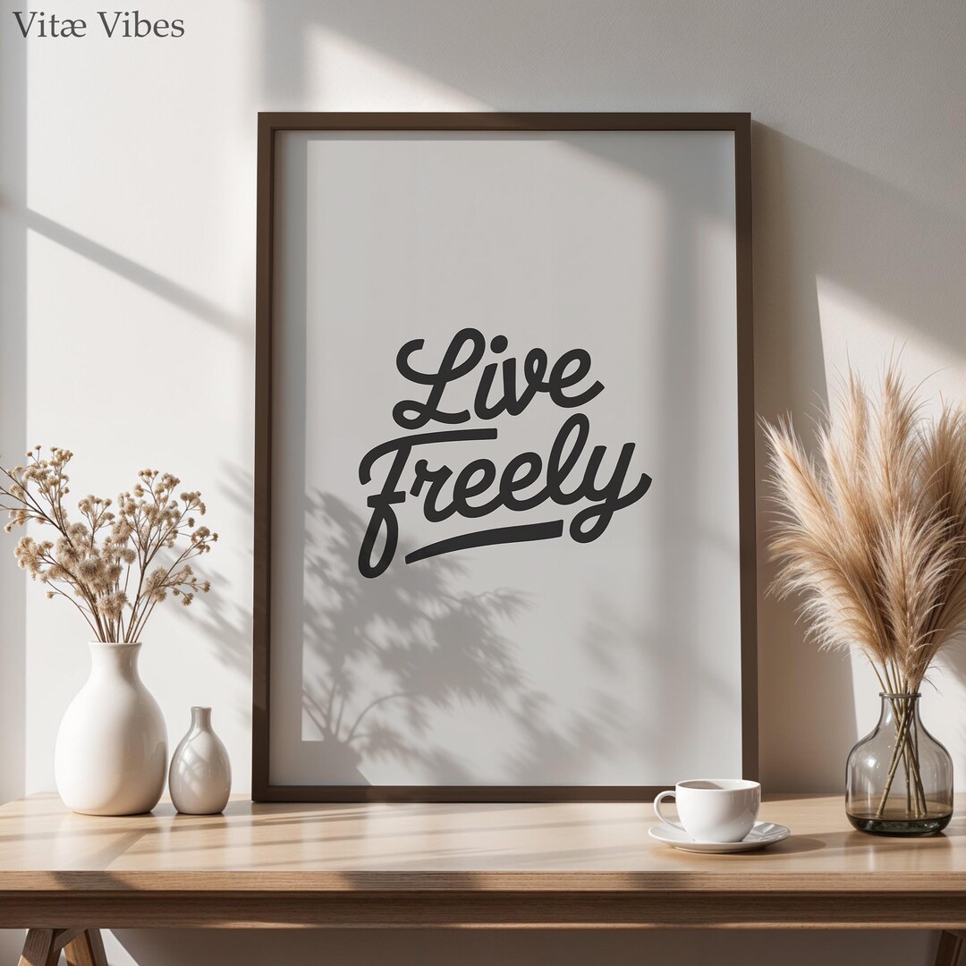 Quote About Life Poster | Inspirational Proverbs Print, Minimalist ...