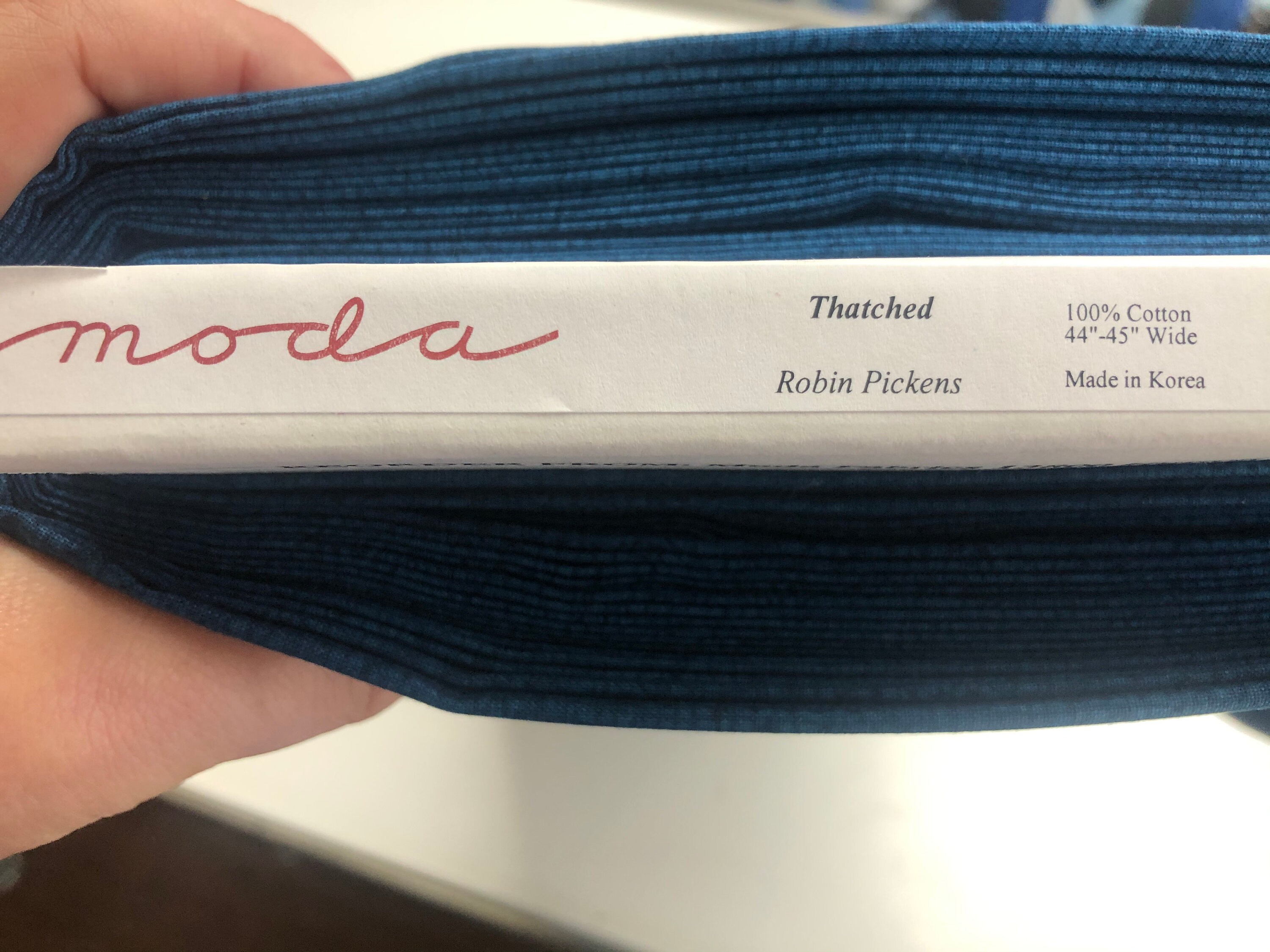 Thatched by Robin Pickens for Moda - Turquoise - Etsy