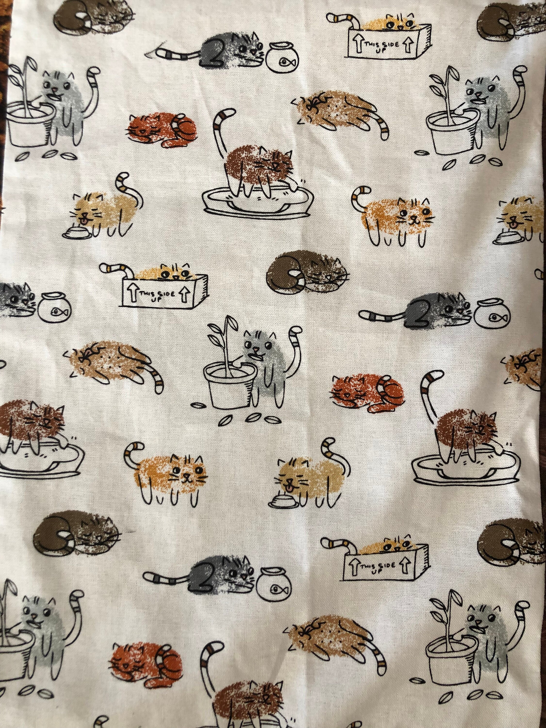 Troublesome Cats Quilt Top - Etsy