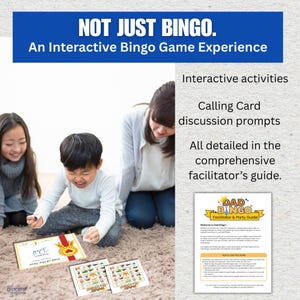 Dad Bingo - Printable Group Game for Father's Day, Birthdays, & Beyond ...
