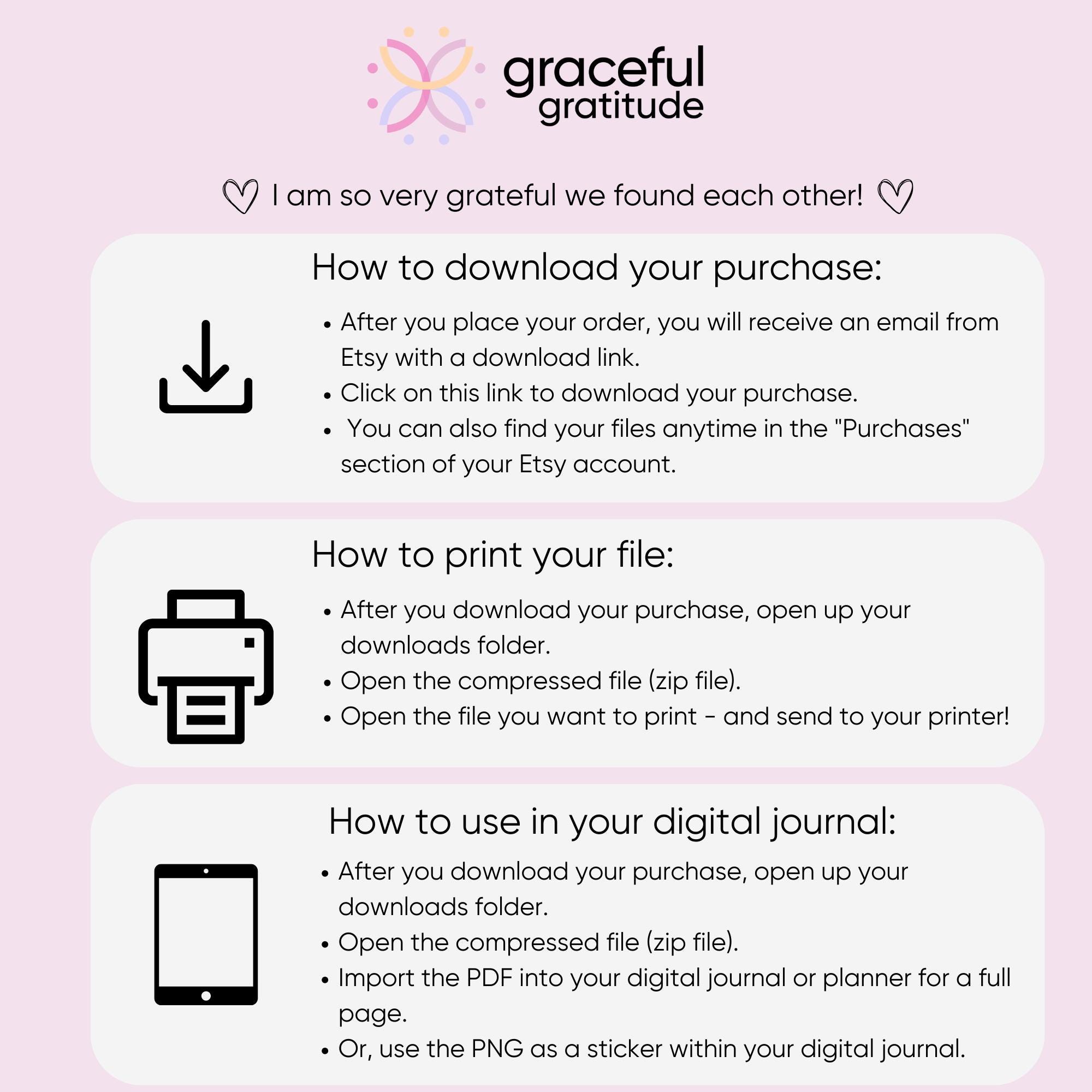 Mindfulness Activity Scavenger Printable Instant Download, Mindful ...