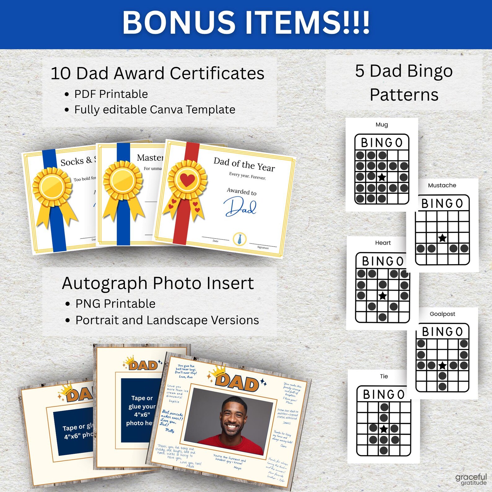 Dad Bingo - Printable Group Game for Father's Day, Birthdays, & Beyond ...