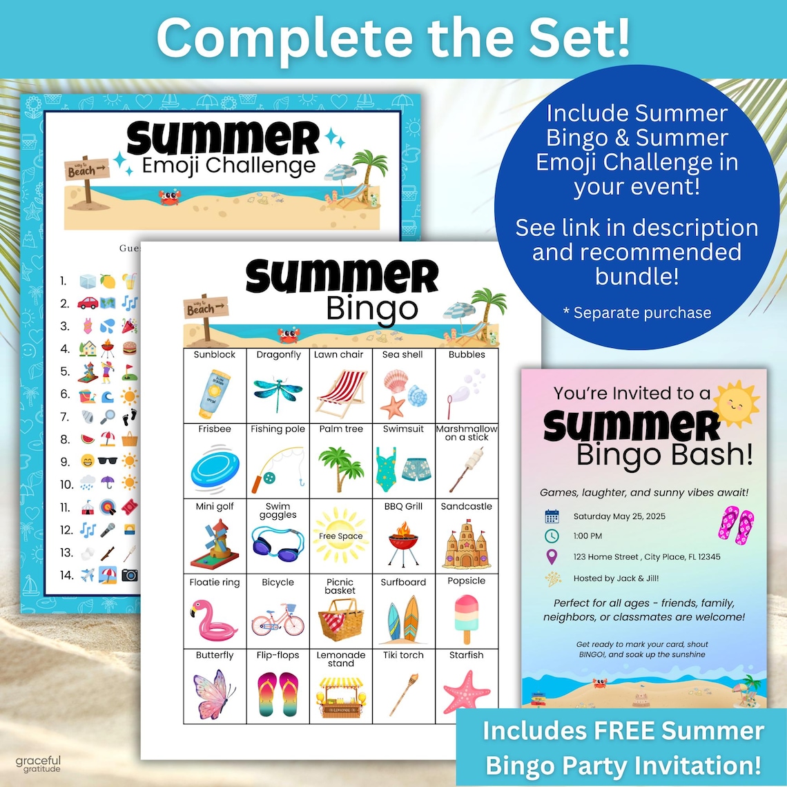 Family This or That Printable Game - Summer Party Game for Kids, Adults ...