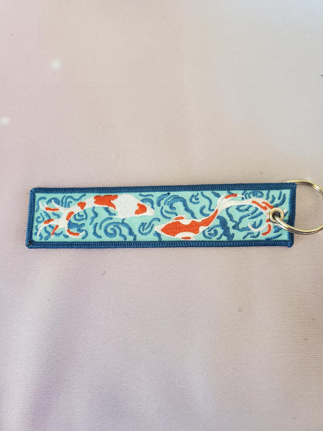 Koi Fish Keychain - Etsy