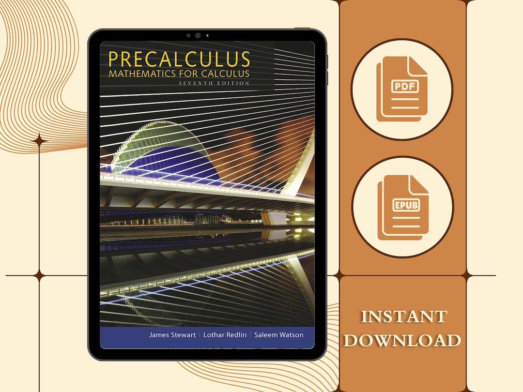 Precalculus: Mathematics for Calculus 7th Edition ( Instant Download ) - Etsy Canada