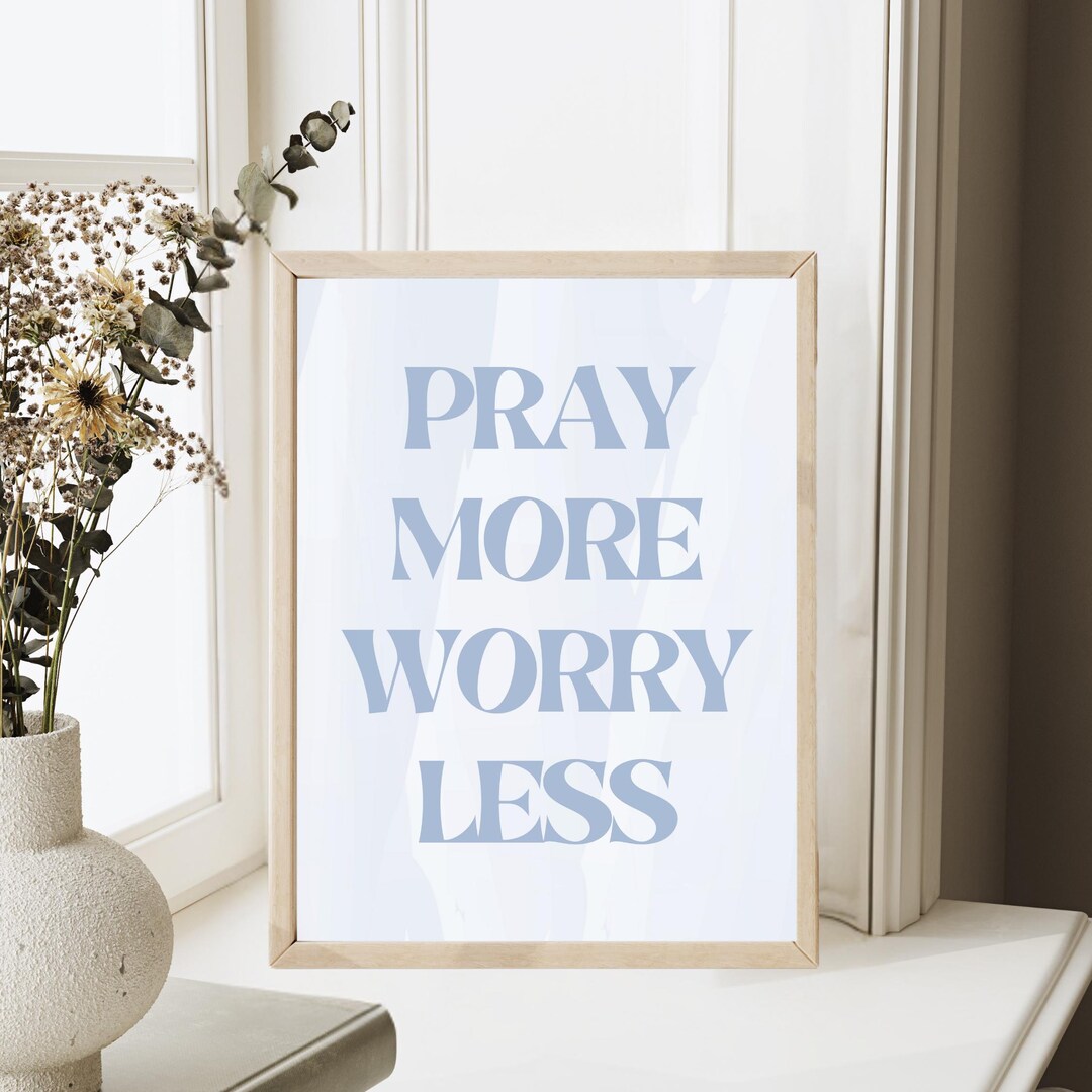 Christian Wall Decor, Cute Printable, Positive Wall Art, Minimalist ...