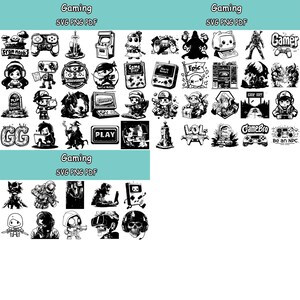 Gaming Sheet, Gaming Digital Sheet, Printable Gaming Art, Instant ...